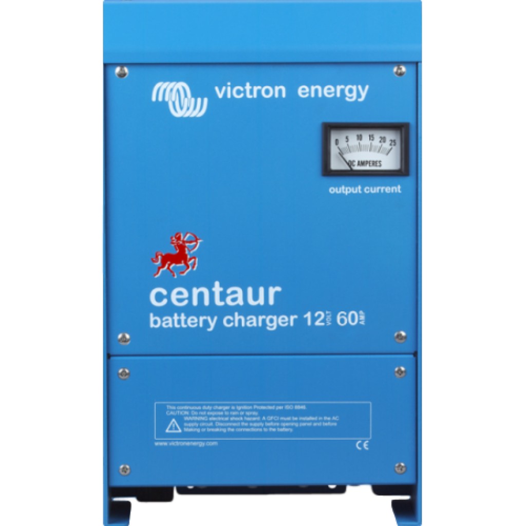 VICTRON Centaur Batterilader 12V 60A 3-kanaler - Skanbatt.no