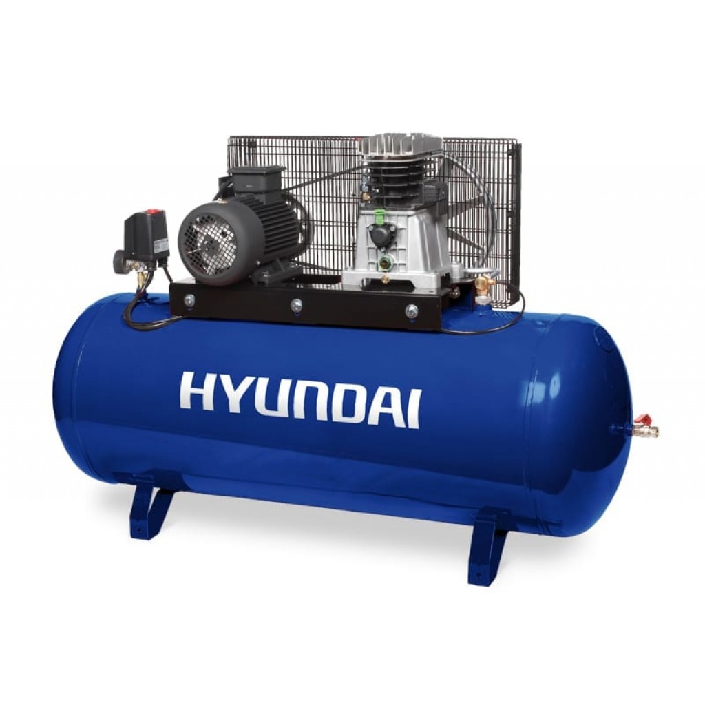 HYUNDAI HYACB300-6T kompressor 270 L, 10Bar, 3-fas 400v - Skanbatt.no